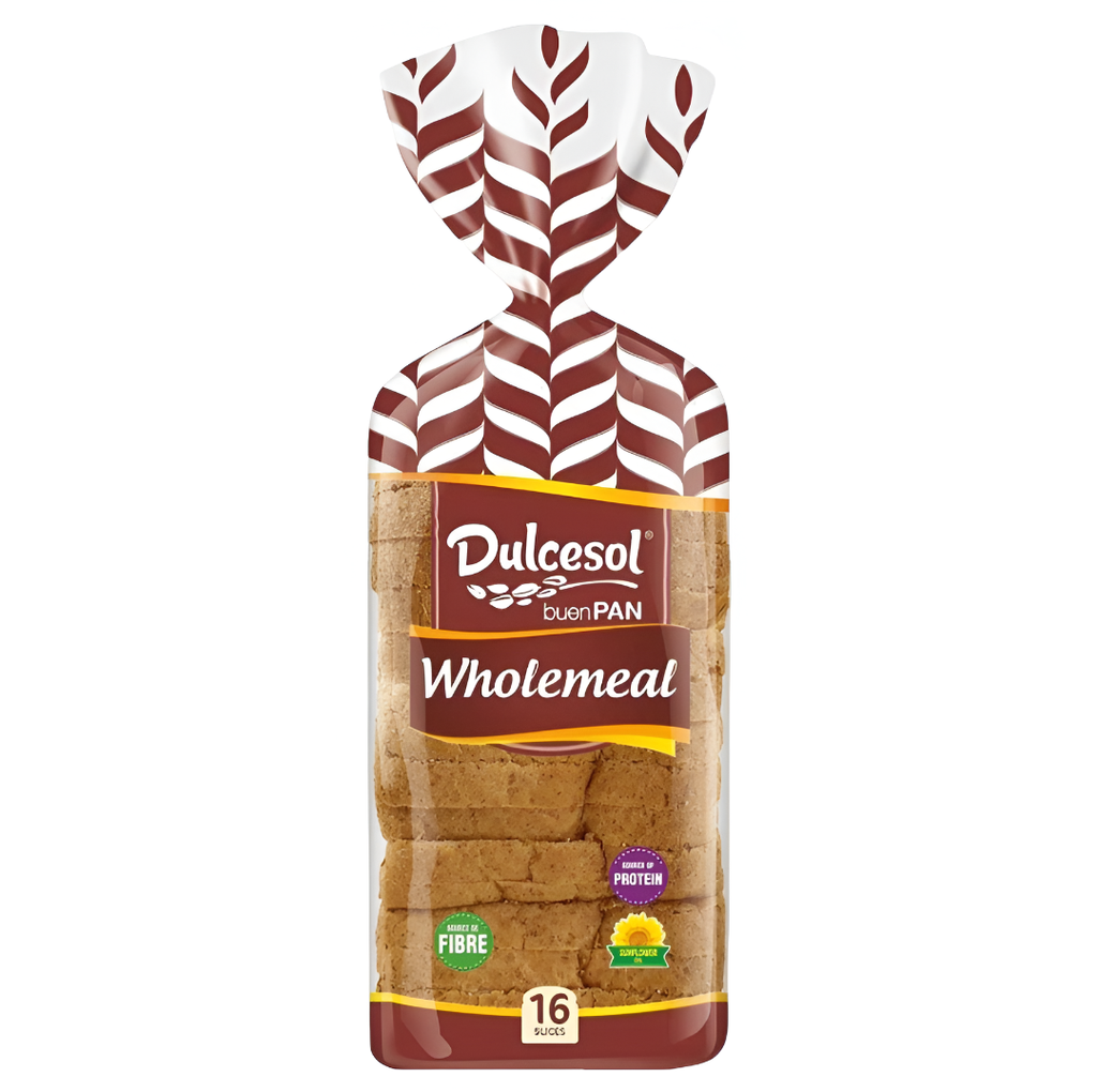 Dulcesol Bread - Wholemeal Sliced 460g | CN Foods